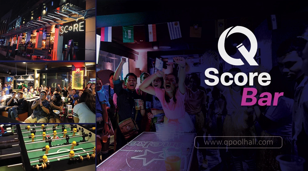 ร้านดูบอลวันนี้ Live Dooball สด ฟรี ย่านใกล้คุณ - Q Pool Hall Bangkok